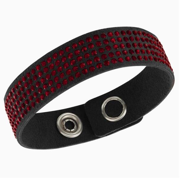 Swarovski | Jewelry | New Swarovski Slake Simple Bracelet Siam Red ...